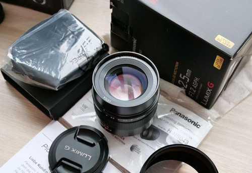 Panasonic Leica 42.5 F1.2, 14-140, 7,5