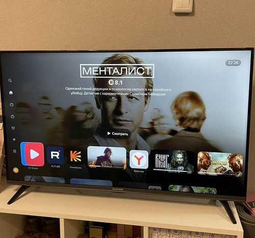 Телевизор SMART TV 43" 109 см UHD 4K 3840x2160