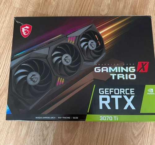 Видеокарта msi rtx 3070 ti gaming x trio