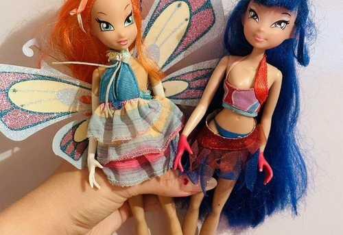 Winx куклы Муза на льду и Блум Энчантикс Гиочи