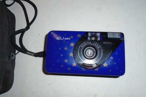 Пленочный фотоаппарат konica eu-mini