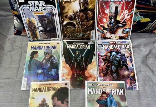 Комплект комиксов Marvel Star Wars The Mandalorian