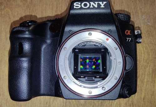 Зеркальный фотоаппарат Sony SLT-A77V