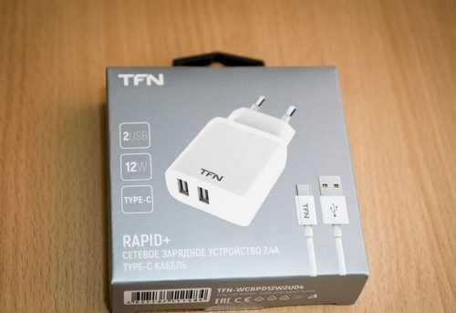 Зарядное устройство TFN сзу2 rapid 2.4A+TypeC