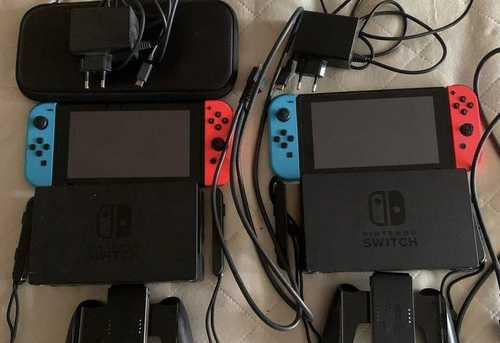 Nintendo switch полный комплект