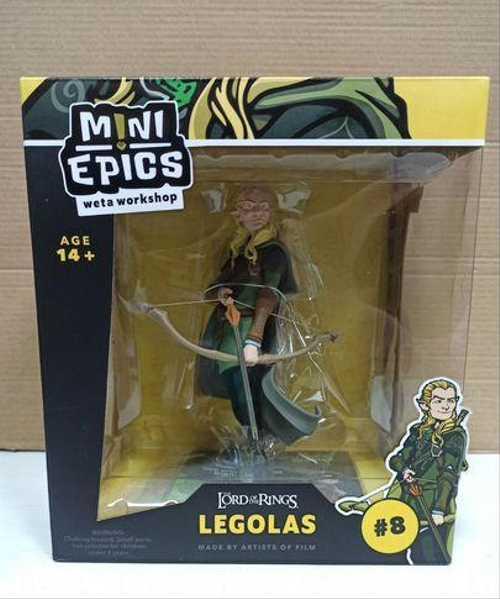 Фигурка-статуя Weta Workshop Mini Epics Legolas