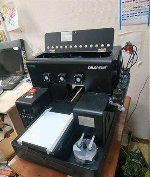 Планшетный уф принтер А4