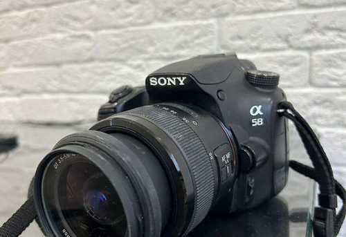 Фотоаппарат sony Alpha SLT-А58