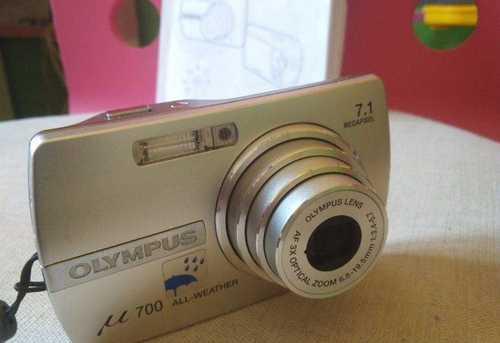 Компактный фотоаппарат. olympus m700