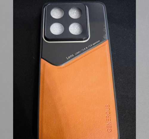 Чехол оранжевый, для Xiaomi 14T Pro