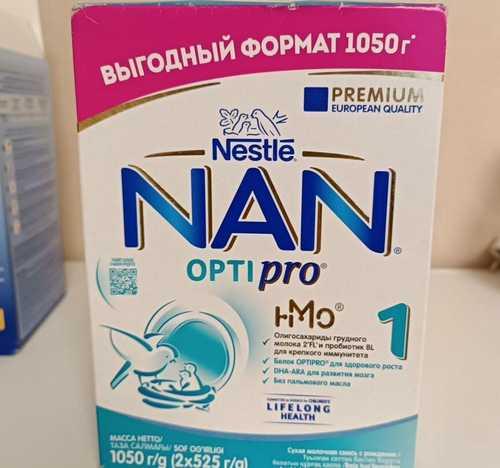 Детская молочная смесь Nan OptiPro