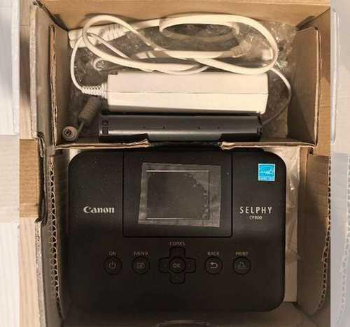 Компактный фотопринтер Canon Selphy CP 800