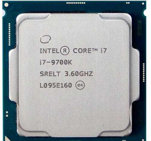 Процессор LGA1151v2 Intel Core i7 9700K Б.У