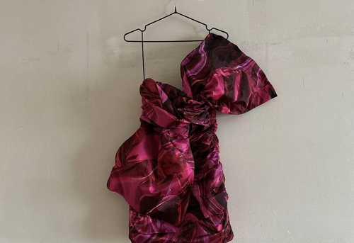 Вечернее платье H&M circular 42 розовое