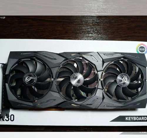 Видеокарта asus ROG strix Radeon RX 5700 XT OC