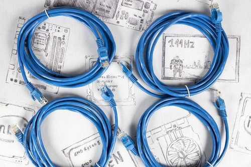 Патч-корды ExeGate UTP-RJ45-RJ45 2 метра