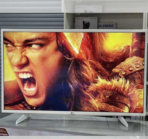 Белый телевизор 43" (109 см) LG 43UH619V SMART 4K