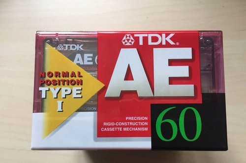 Аудиокассеты TDK AE-60 из Японии