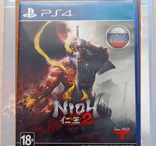 Игра для playstation ps4, nioh 2