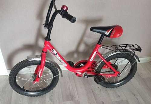 Велосипед детский, радиус 14 см, без боковых колёс