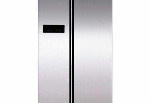 Холодильник Side by Side Ginzzu NFK-605, SbS сталь