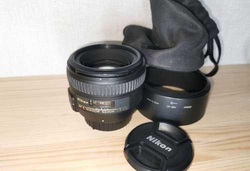 Nikon 50mm f1.4G AF-S Nikkor