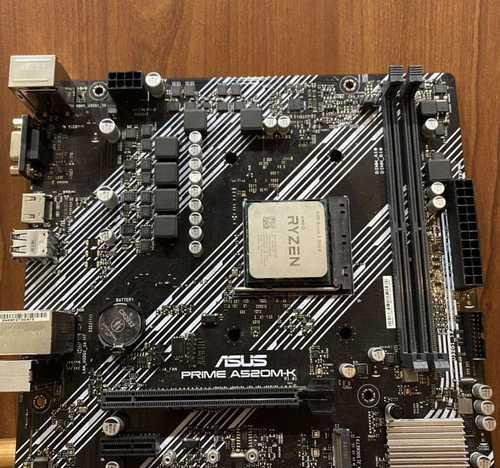 Комплект a520 + r5 3500x
