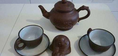 Глиняный сервиз для китайской чайной церемонии
