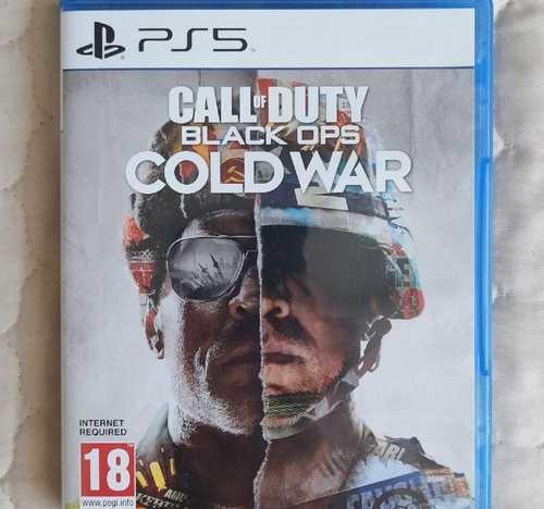 Диск call of duty black ops cold war PS5