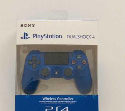 Геймпад для Sony PS4 DualShock 4 v.2 Синий