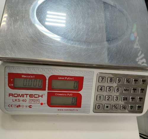 Весы весы romitech lks-40