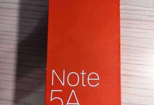 Xiaomi Redmi Note 5A, 2/16 ГБ