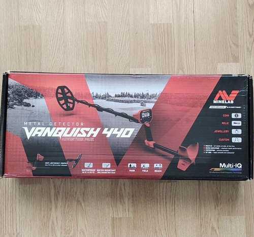 Металлоискатель minelab vanquish 440