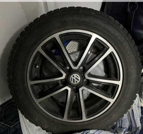 Зимние колеса на дисках Volkswagen r16