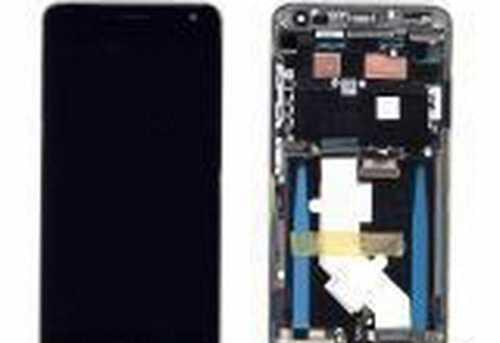 Дисплей для Asus ZenFone AR ZS571KL черный с рамко