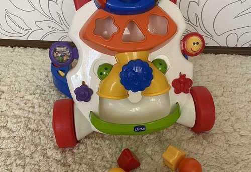 Ходунки-каталка Chicco, Игровой центр 2 в 1