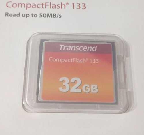 Карта памяти compact flash 32Гб 133 новая