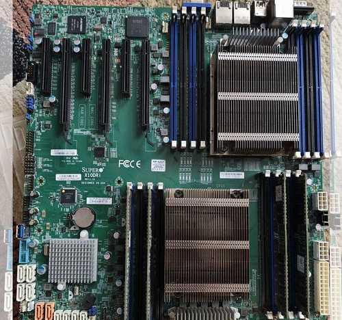 Комплект Supermicro X10DRi