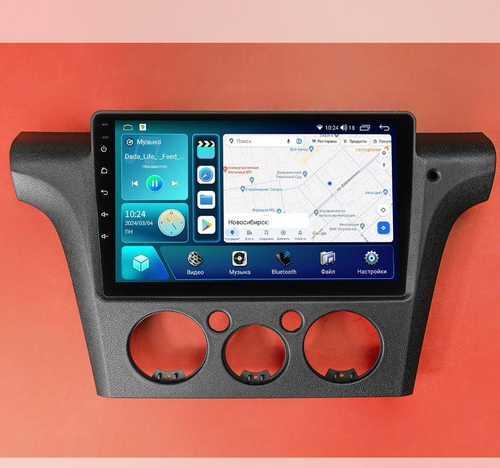 Магнитола Mitsubishi airtrek 02-09 Android 4 32