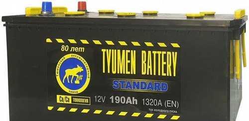 Аккумулятор tyumen battery standard 190 Ач 1320 А