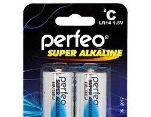 Perfeo LR14/2BL Super Alkaline (2 шт. в уп-ке)