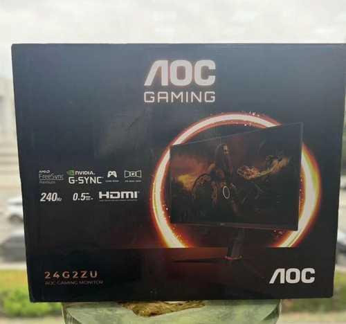 Игровой монитор AOC 24G2ZU/BK 240"/IPS/FHD