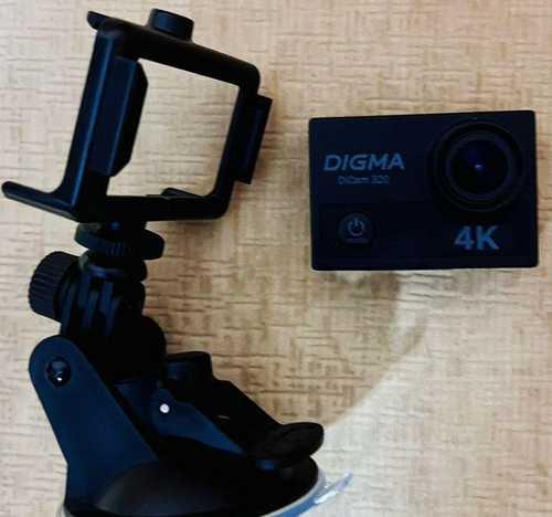 Экшн-камера с WiFi Digma DiCam 320 4K