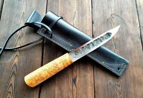Нож Якутский кованая сталь 9хс стабилизированная к