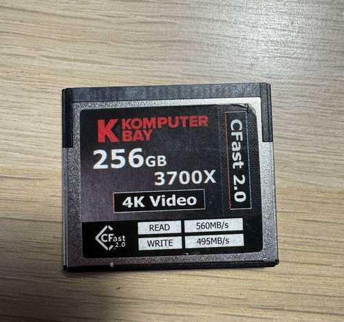 Карта памяти CFast 2.0 256 Komputer Bay
