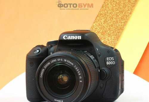 Фотоаппарат Canon 600D kit 18-55mm IS II