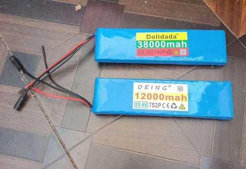 Аккумуляторы для электросамоката 29v