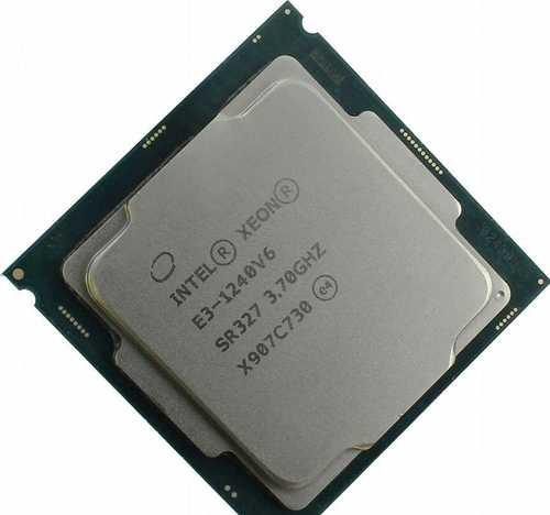 Процессор Intel Xeon E3-1240V6 (3.70Ghz/8Mb) (SR327) LGA1151