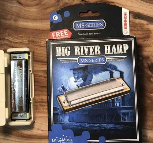 Губная гармошка hohner big river harp C
