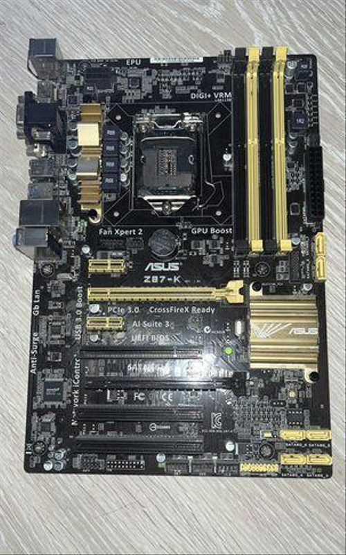 Материнская плата Asus Z87-K